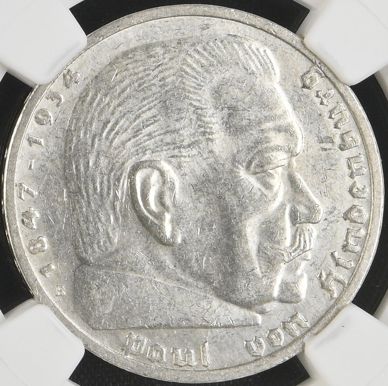 Germany 1939-B 5 Reichsmark NGC MS 62 Third Reich WW2 German Silver – MorganSilverDollars.com